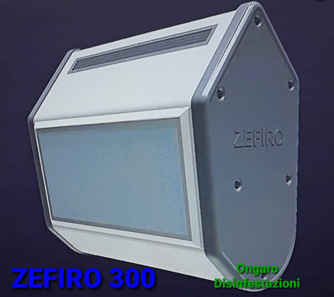 Zefiro 300: sistema battericida e virucida brevettato | Ongaro ...