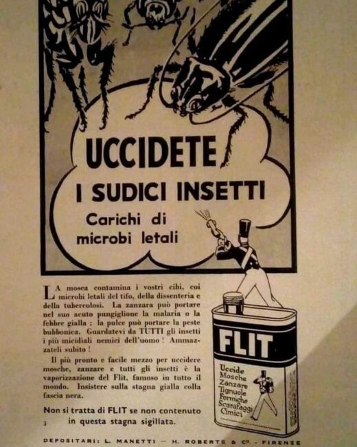 L'insetticida Flit | Ongaro Disinfestazioni
